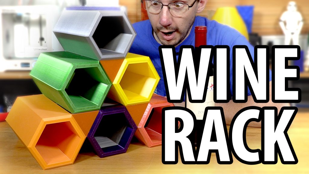 3D Printing a Wine Rack Using 9 Different 3D Printers – Inspired by the ...