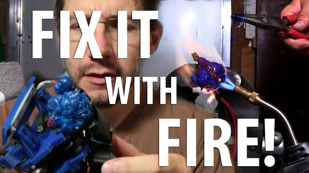 NOT Fixing my 3D Printer with Fire – 3D Printing Nerd