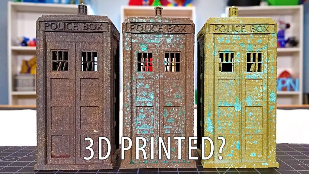 3D Printing with Metal Composites and adding a Patina and Oxidation ...