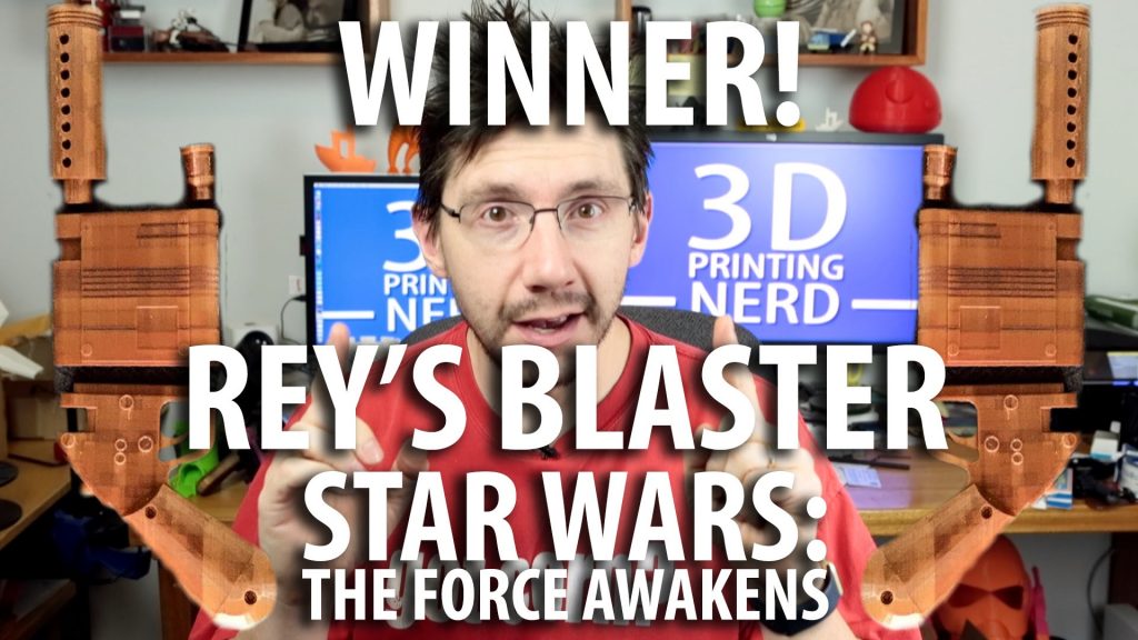 Winner of Rey’s Blaster from Star Wars Announced! – 3D Printing Nerd