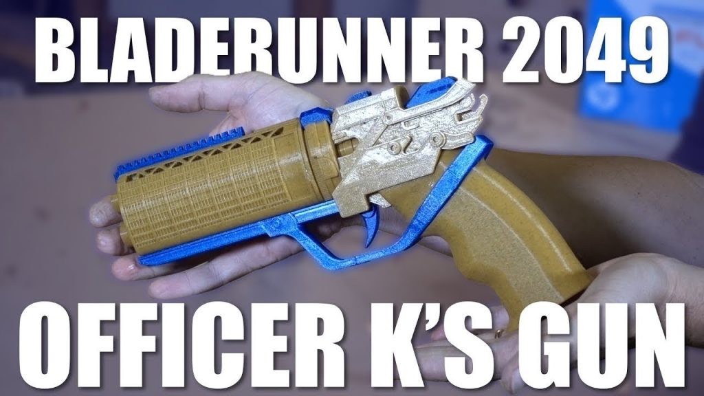3D Printing and Assembling the Bladerunner 2049 Prop Gun by 3dworkbench ...