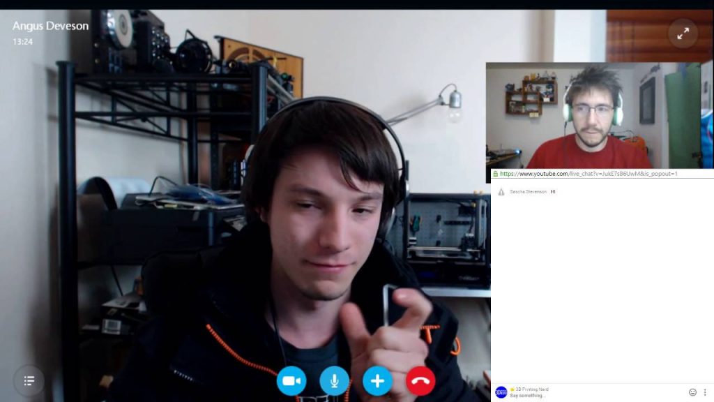 Technically Nerdy Live Stream – 3D Printing Nerd