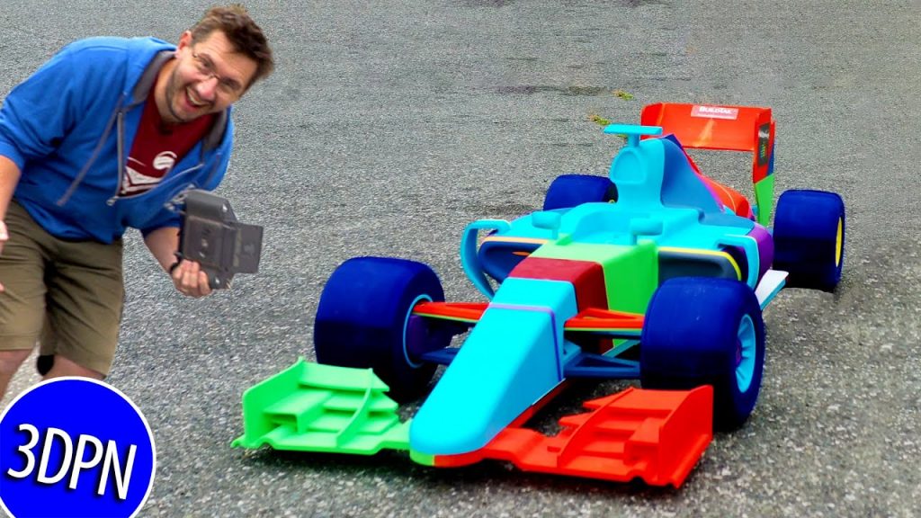 Worlds Largest OpenRC F1 3D Printed RC Car – IT DRIVES! – 3D Printing Nerd