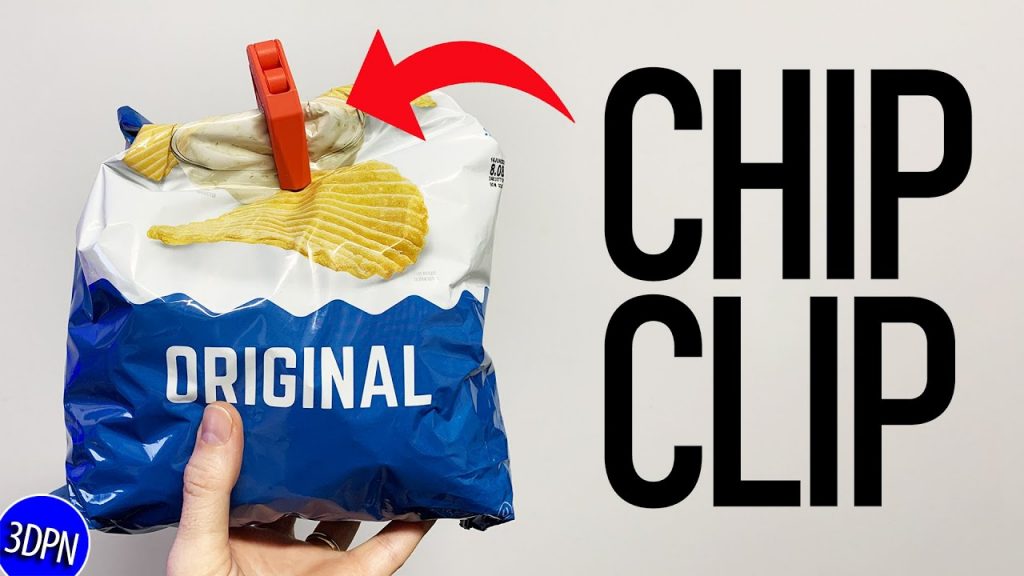THIS Print Will Keep Your Bag of Chips Closed (Chip Clip!) – 3D ...