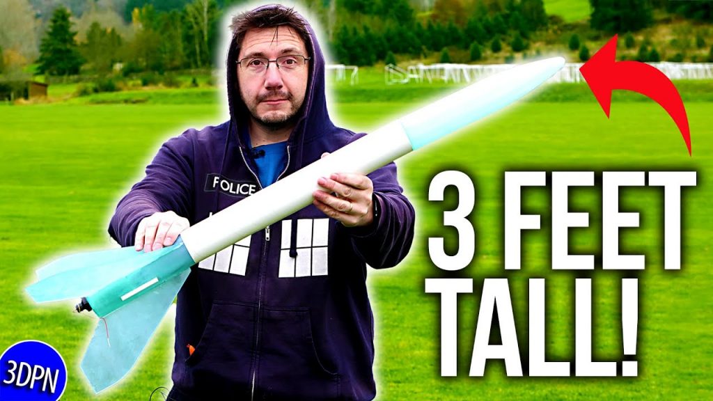 Launching a 3D Printed Resin Model Rocket? – 3D Printing Nerd
