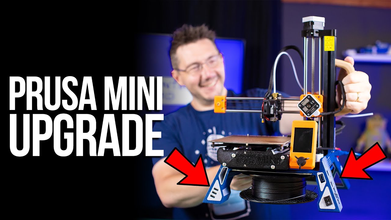 Incredible PRUSA MINI Upgrade! PRINT AT HOME! – 3D Printing Nerd
