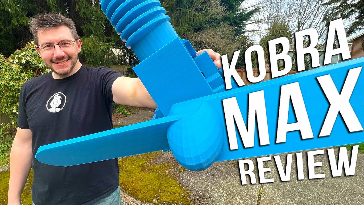 The Anycubic KOBRA MAX REVIEW – 3D Printing Nerd