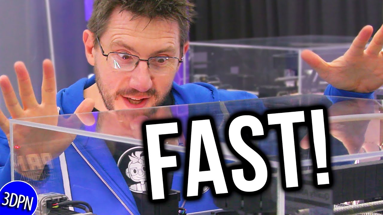 SUPER FAST 3D Printing at RAPID + TCT! – 3D Printing Nerd
