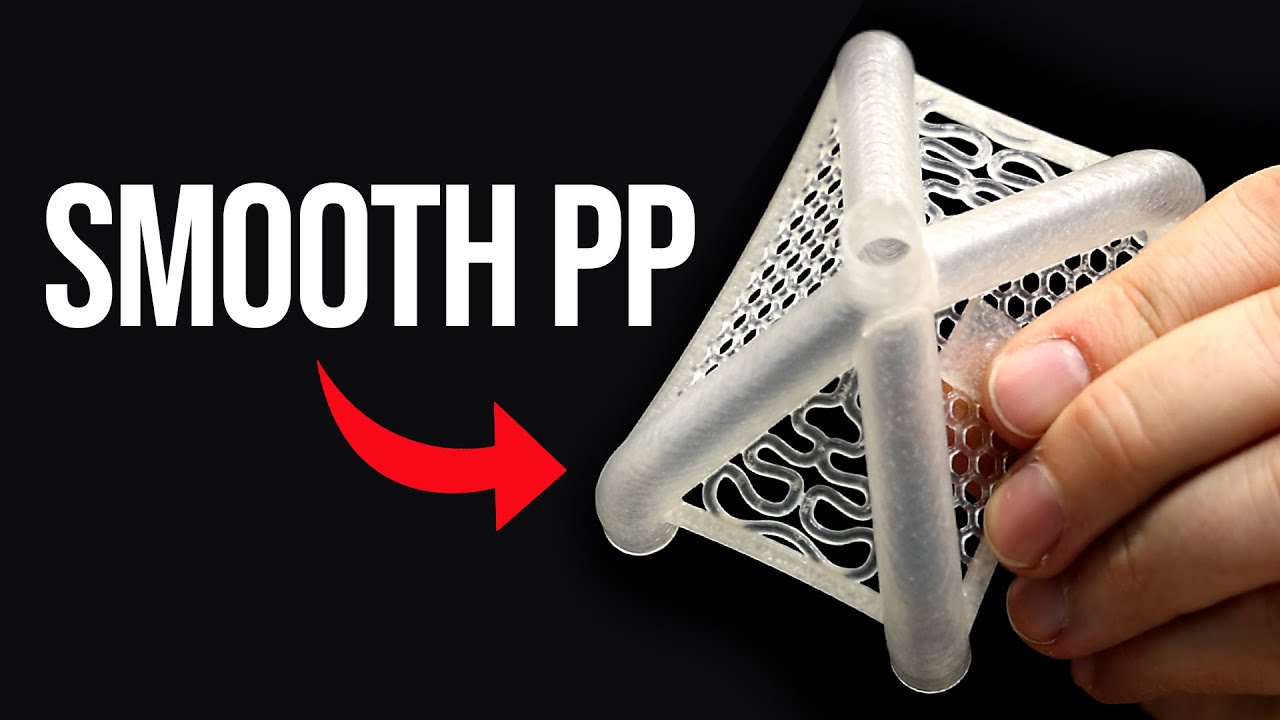 How To Smooth 3D Printed Polypropylene! – 3D Printing Nerd