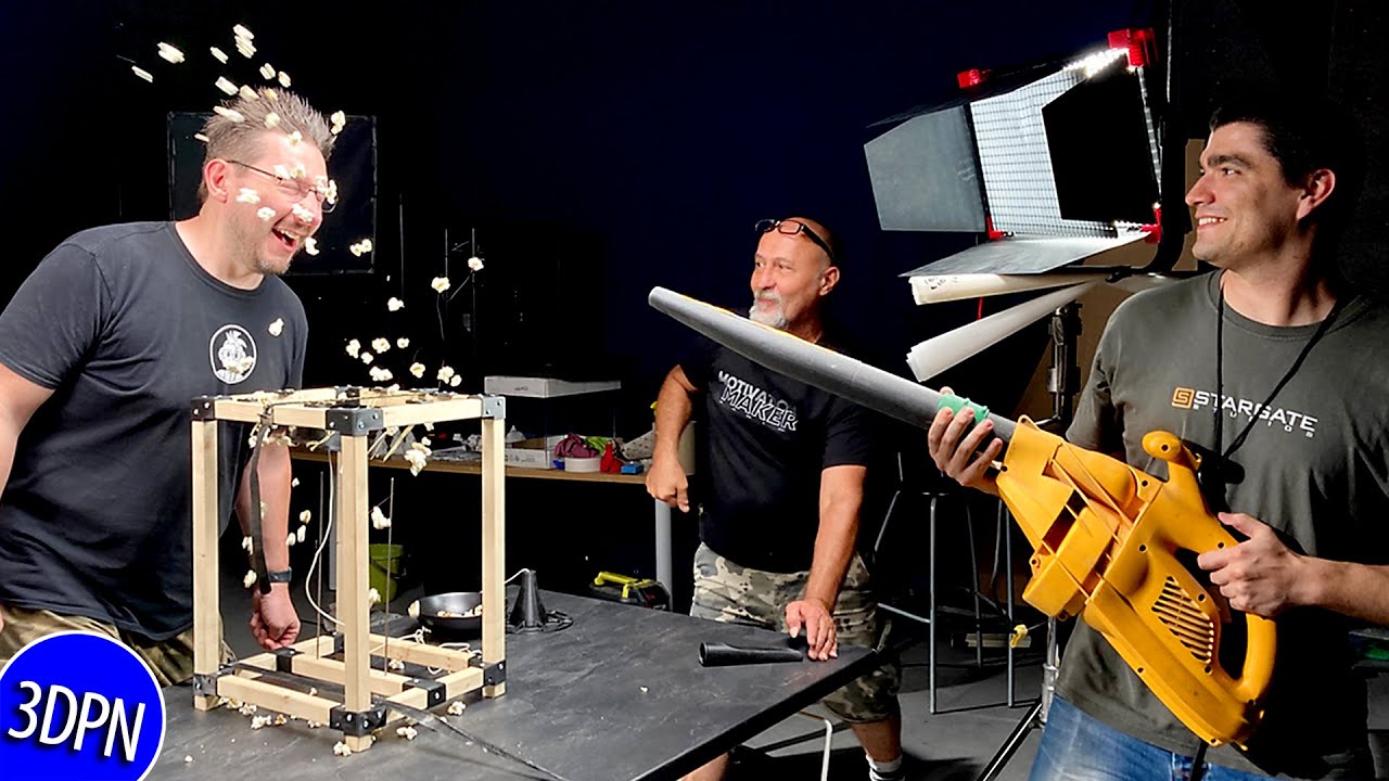 3D Printing in Action: Flinging Popcorn like Never Before! – 3D ...