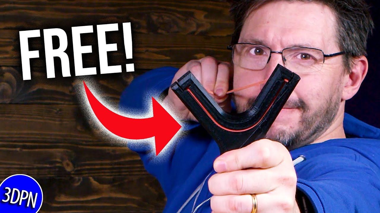 3D Printing a SLINGSHOT that WORKS? – 3D Printing Nerd