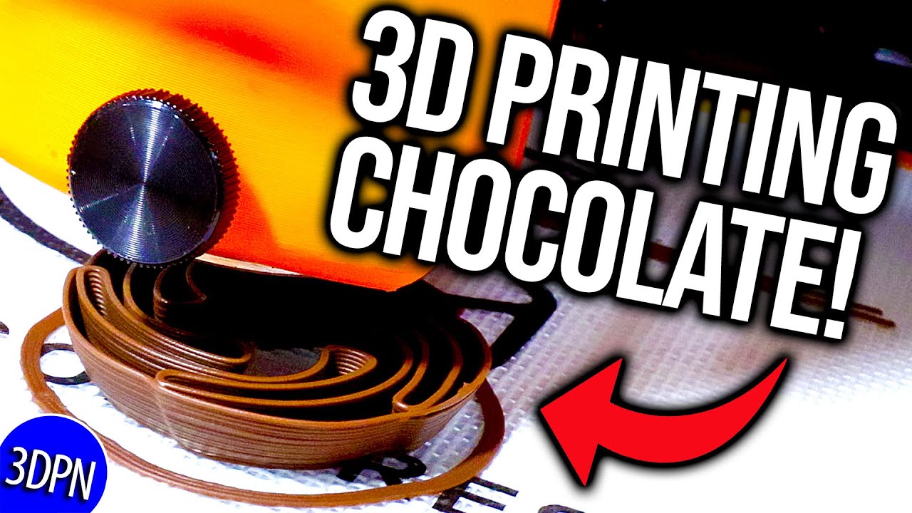 YOU CAN 3D PRINT CHOCOLATE! – 3D Printing Nerd