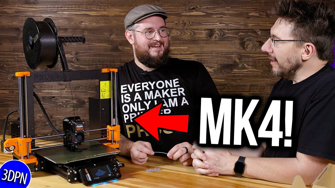PRUSA MK4 Special Delivery by Josef Prusa! – 3D Printing Nerd