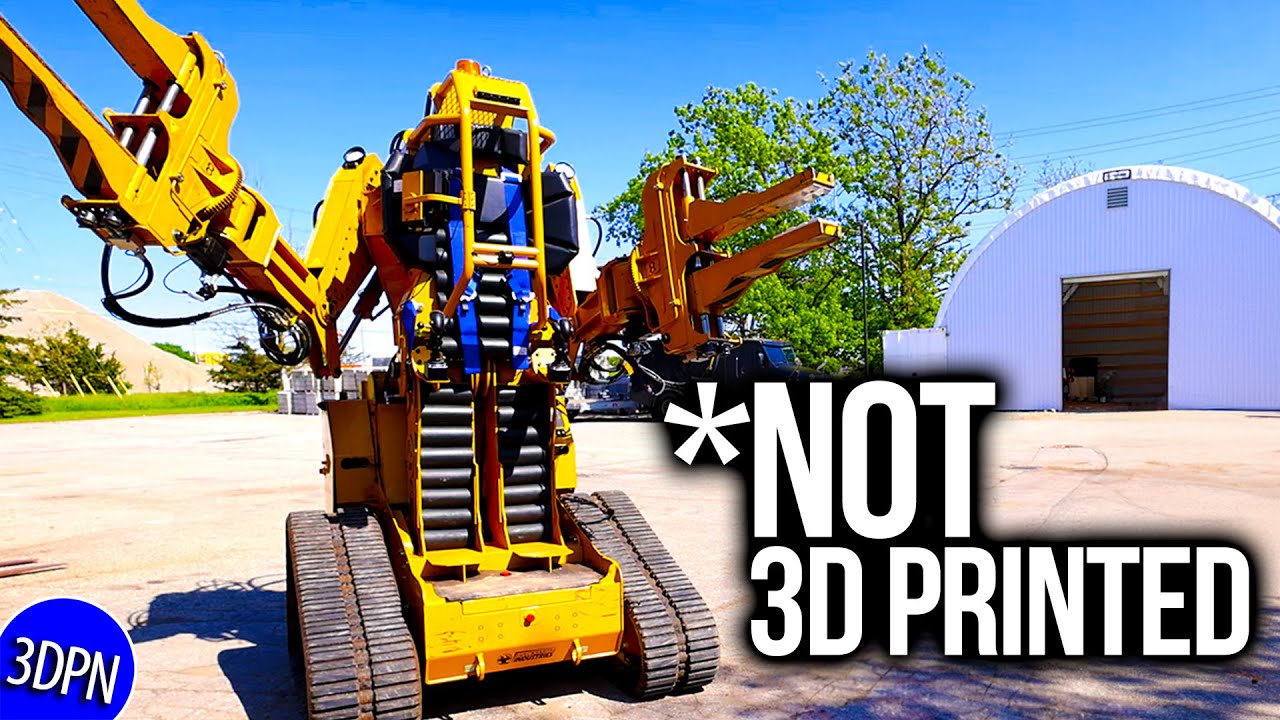 I DROVE THE HACKSMITH POWER LOADER! – 3D Printing Nerd