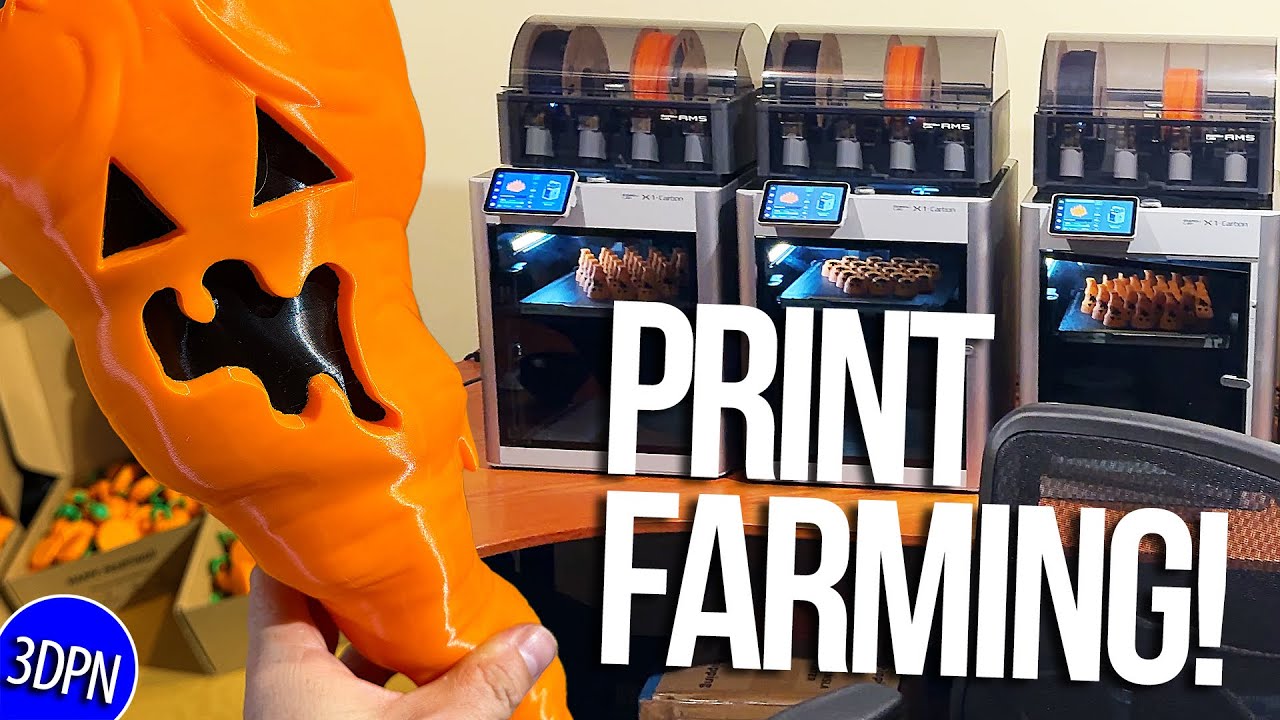 Bambu Print Farm + Prusa XL – 3D Printing for a Good Cause! – 3D ...