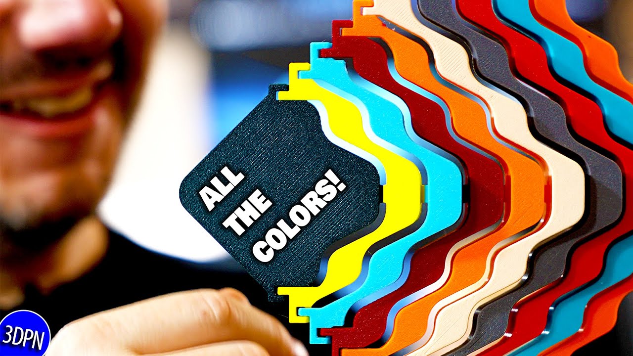 Co Print ALL THE COLORS! – 3D Printing Nerd