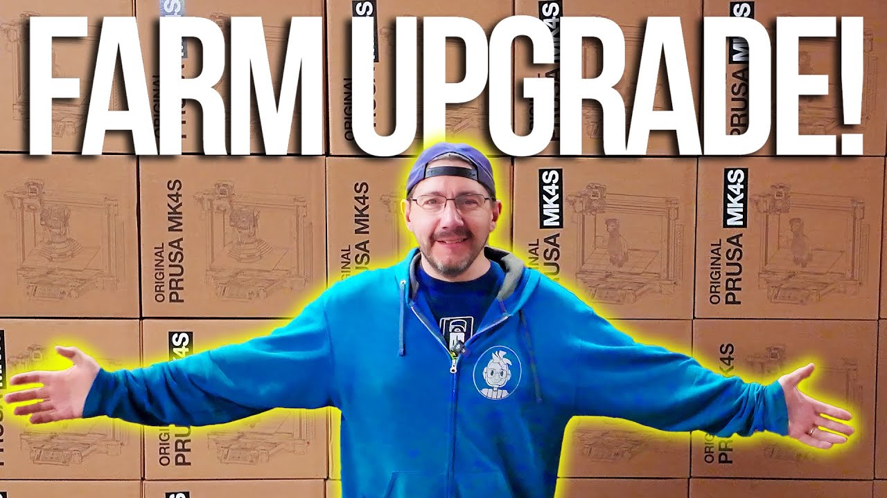 MASSIVE Print Farm Upgrade! – 3D Printing Nerd