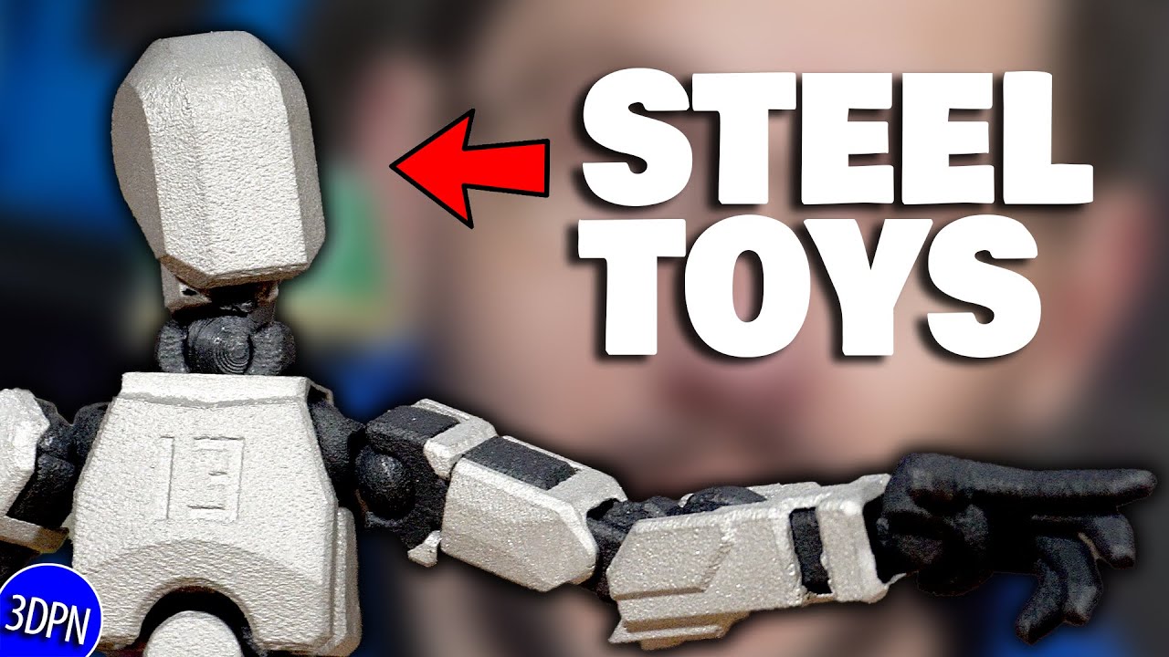 3D Printed Metal Toys! // Dummy 13! – 3D Printing Nerd