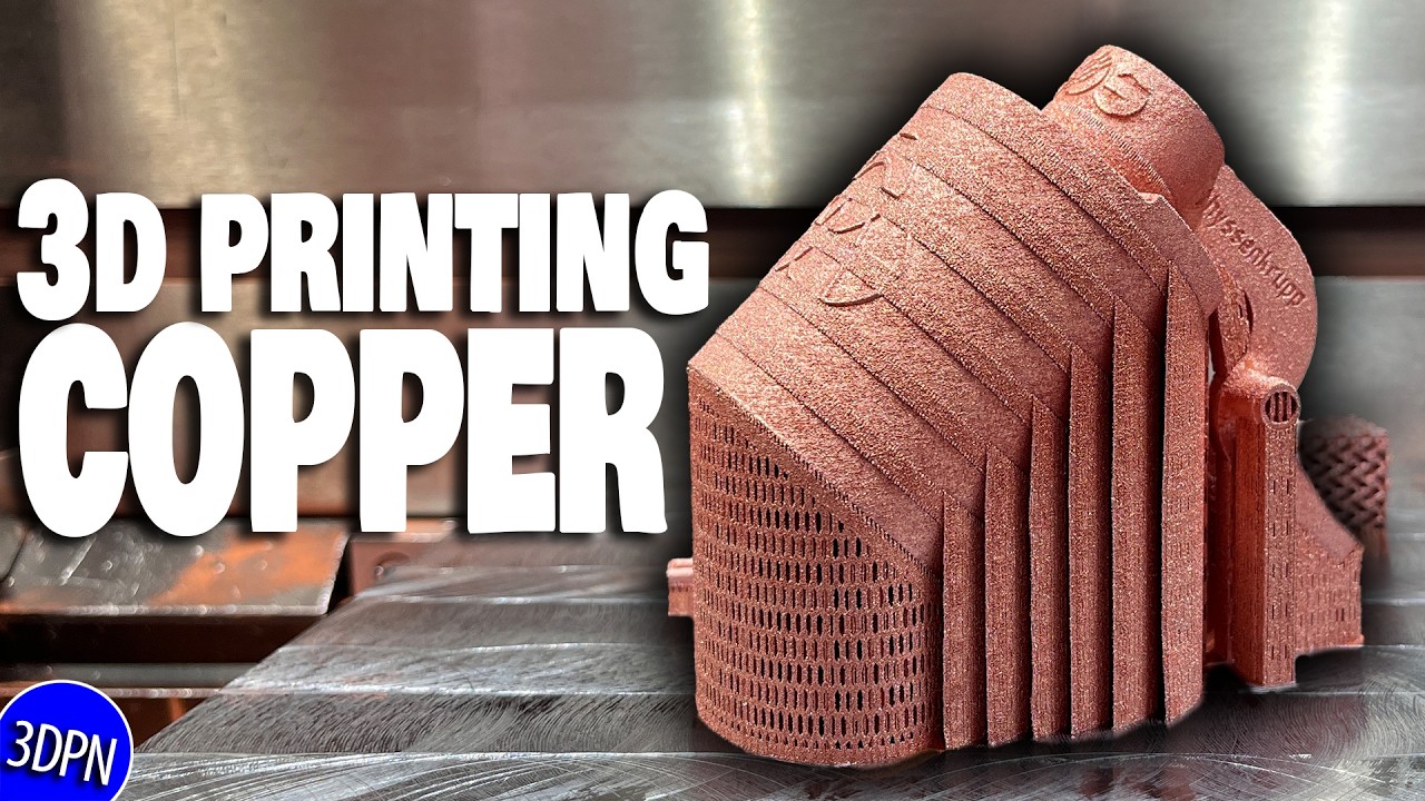 METAL! 3D Printing Copper with EOS! – 3D Printing Nerd