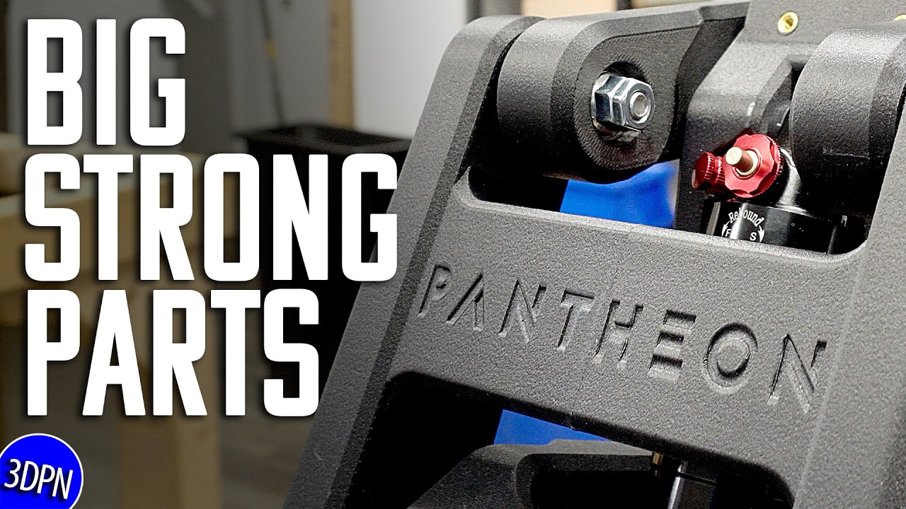 BRAND NEW Pantheon HS Pro! BIG STRONG PARTS! – 3D Printing Nerd